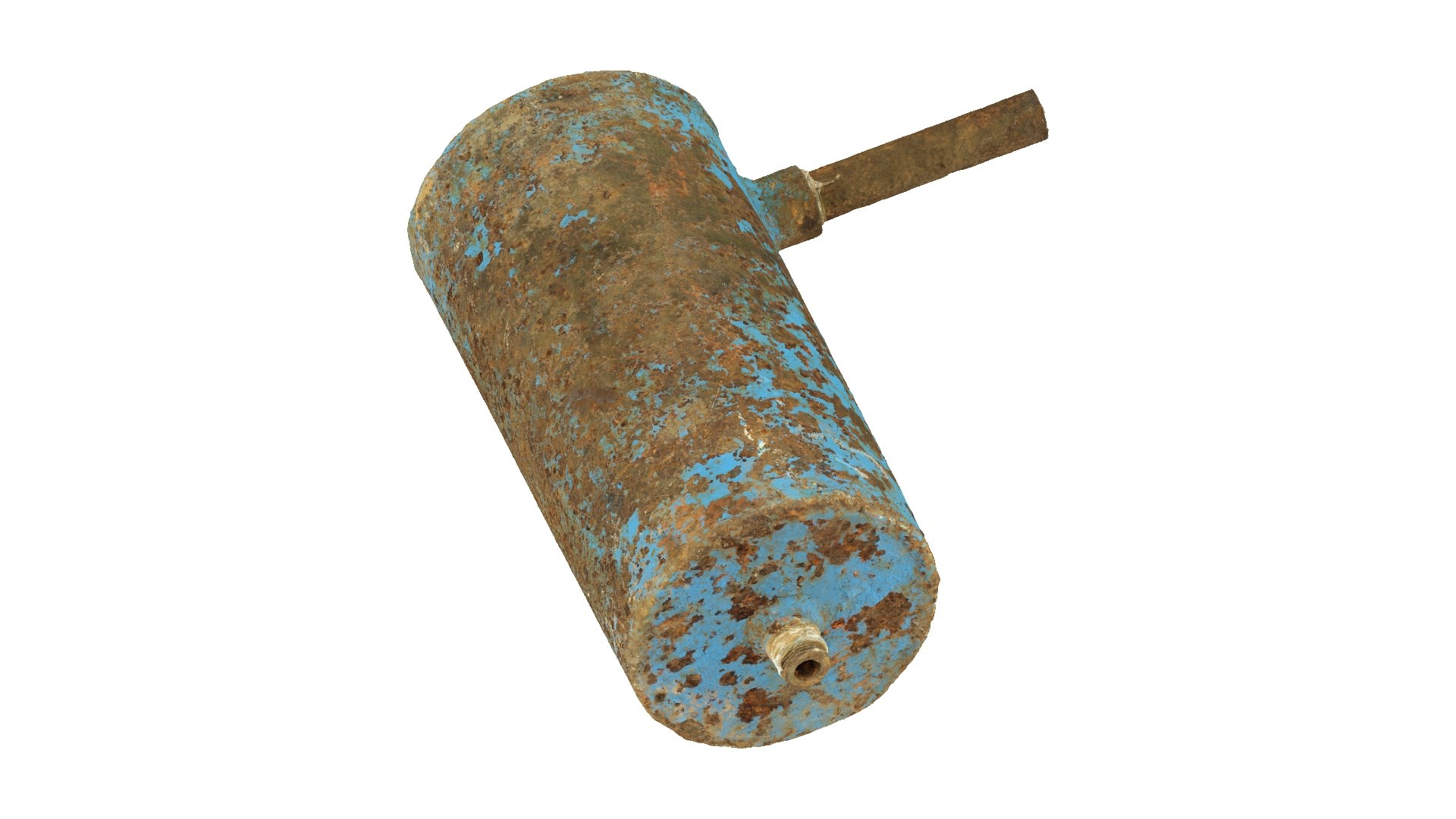 Rusty Metal Cylinder Raw Scanned Model - TurboSquid 1793947