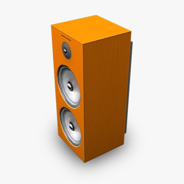 3d speaker modern model