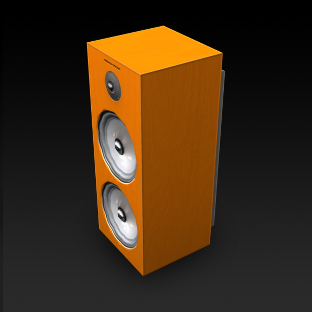 3d speaker modern model