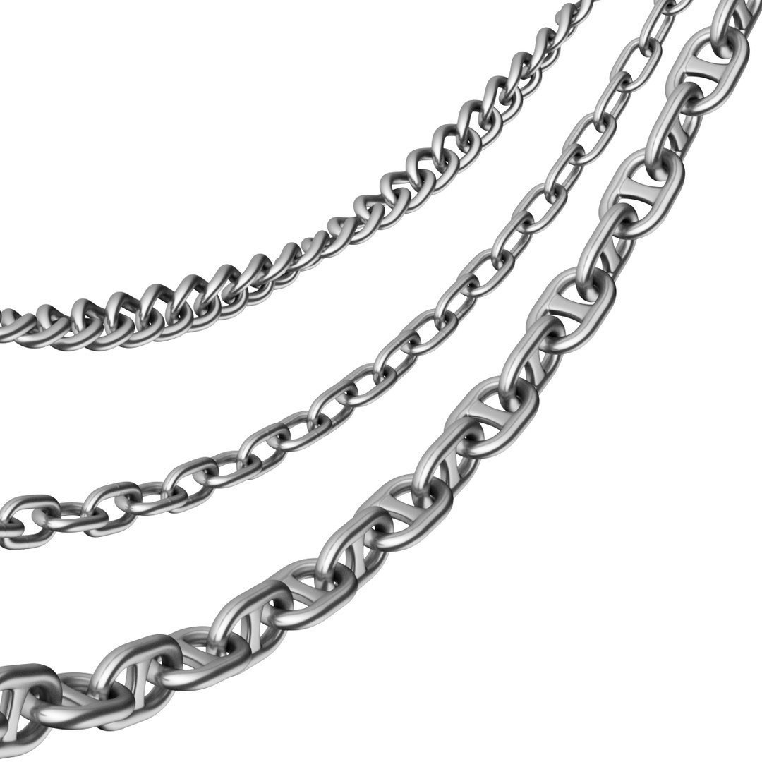 3D Model Chains Editing - TurboSquid 1203417