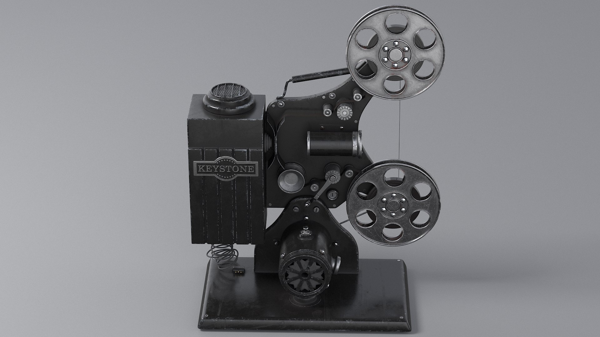 Keystone Film Projector Obj