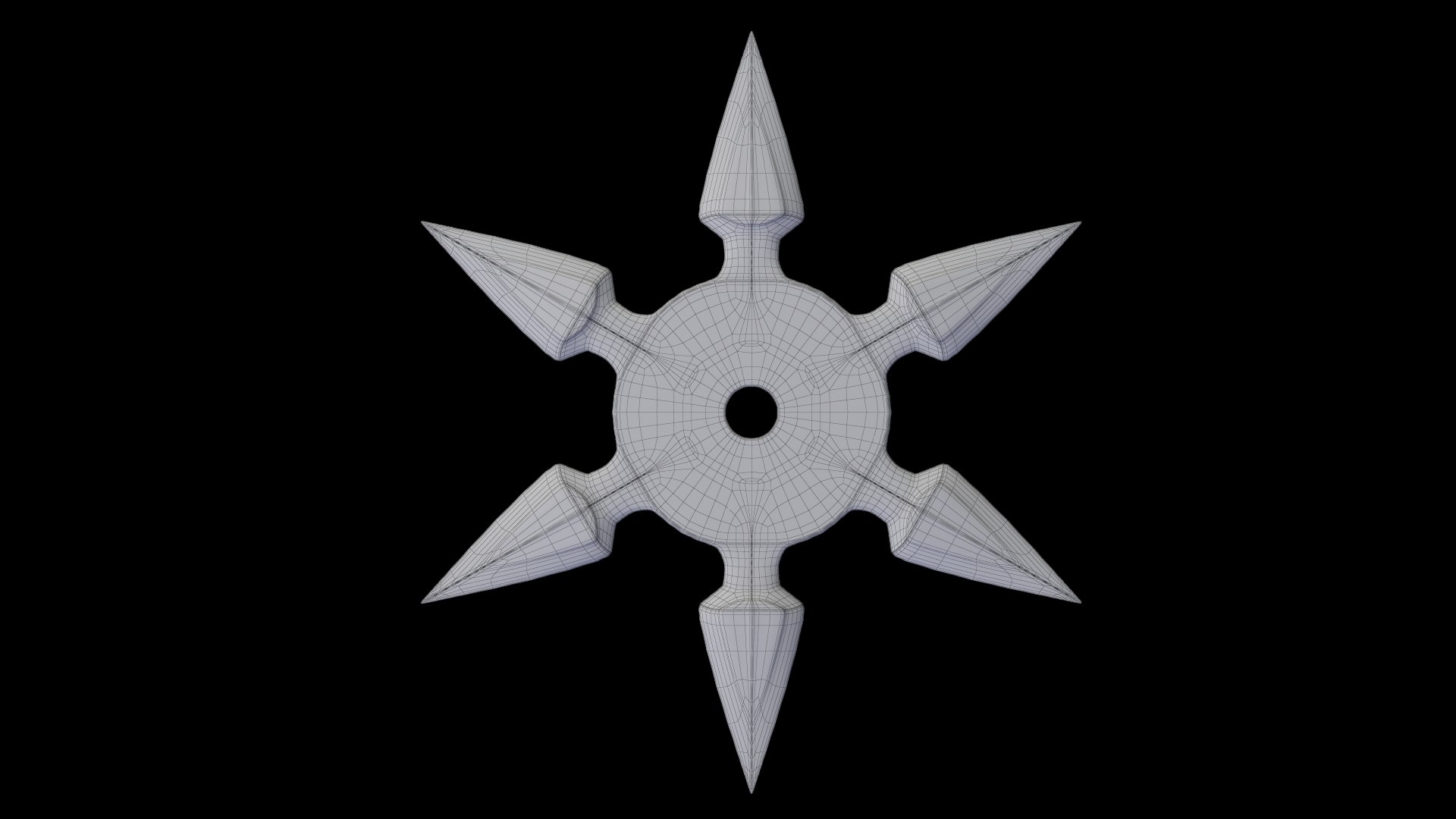 3D Model Throwing Star - TurboSquid 1449580