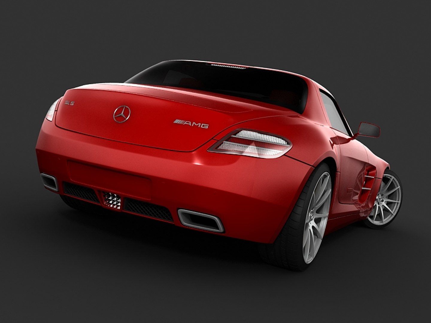 Mercedes Benz Sls 3d C4d