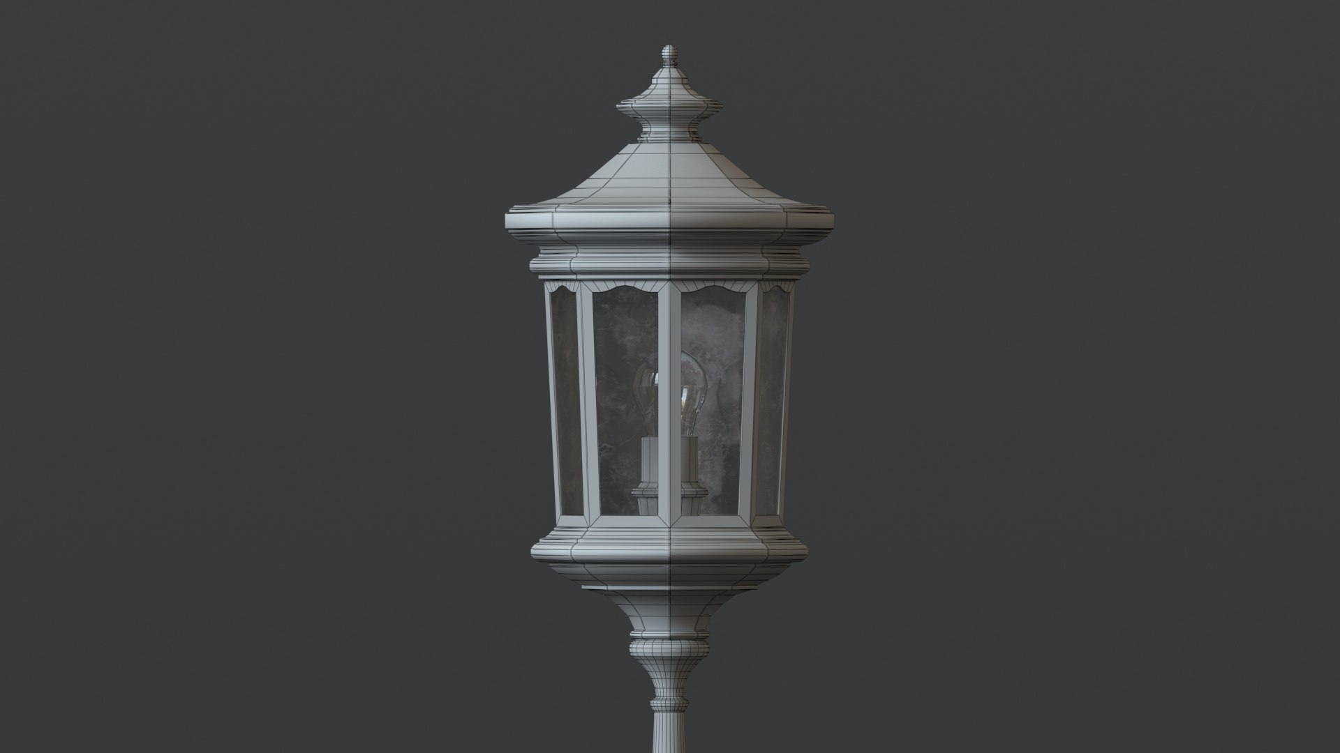 Lamp Post Model - TurboSquid 1477785