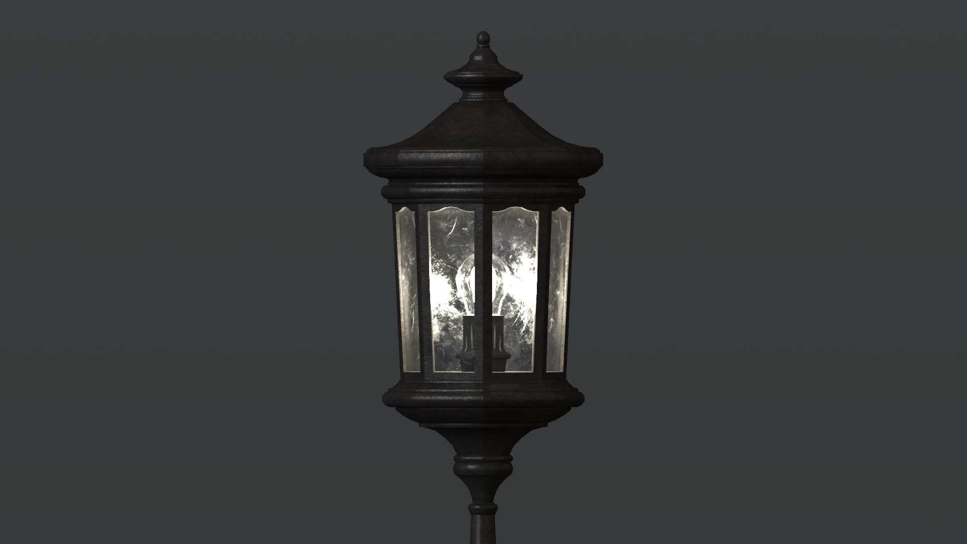 Lamp Post Model - TurboSquid 1477785