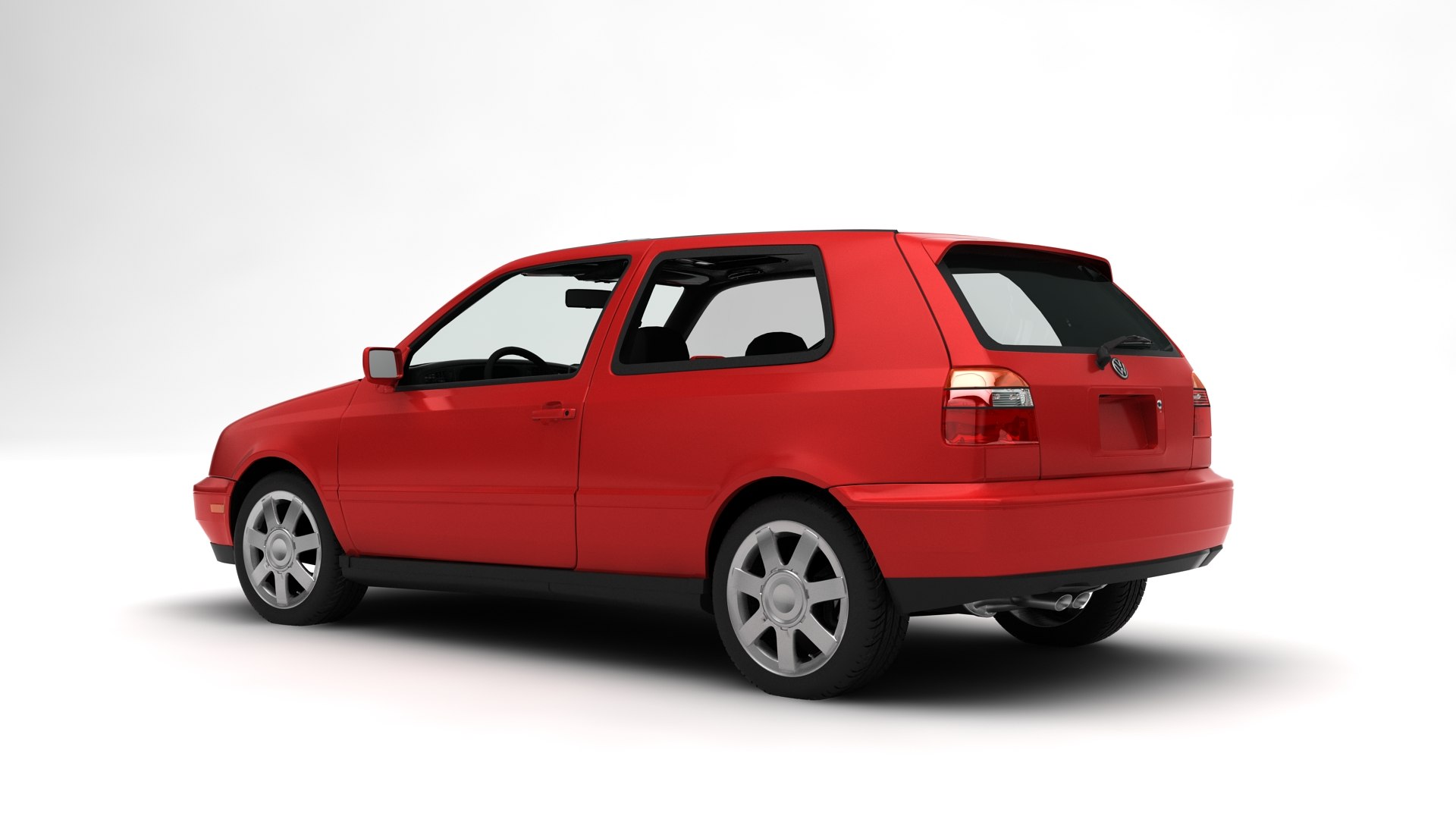 3D volkswagen golf 3 - TurboSquid 1619058