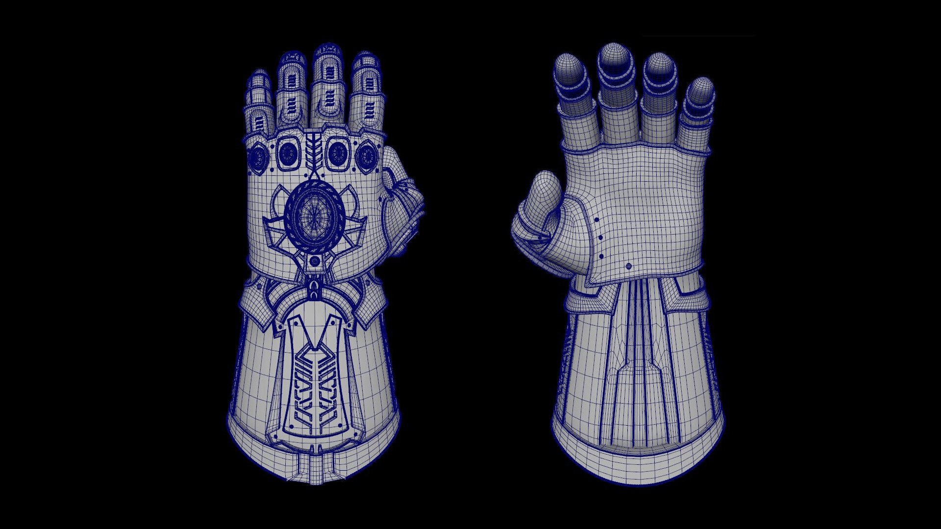 3D Thanos Infinity Gauntlet - TurboSquid 1528355