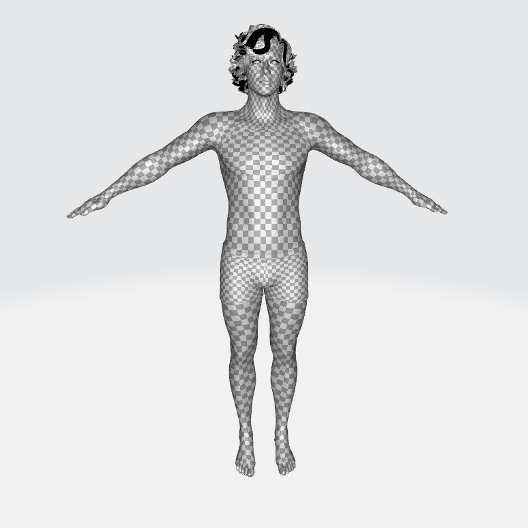 Free 3D Download Free Rigged 3D Character Fully Rigged Optimized - TurboSquid 2364889