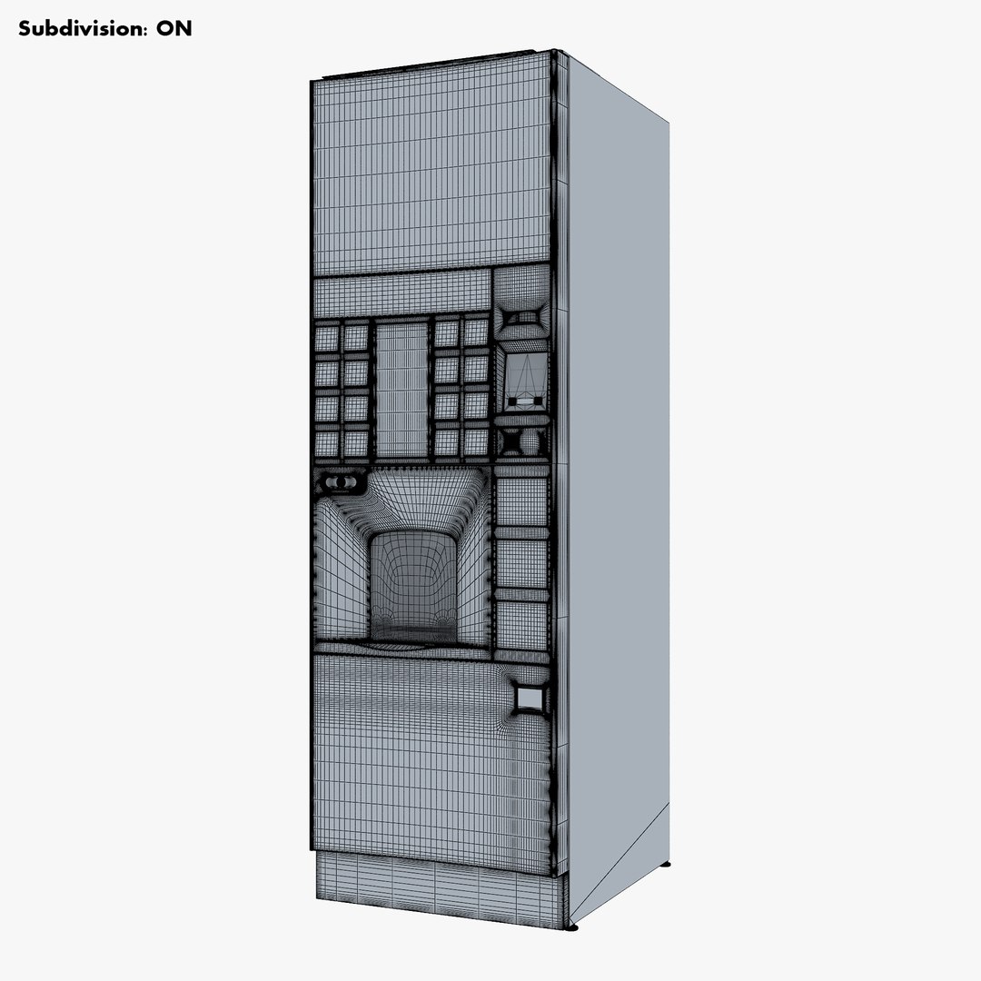 Coffee Vending Machine Luce X1 Pro ES M 1 3D Model - TurboSquid 2124048
