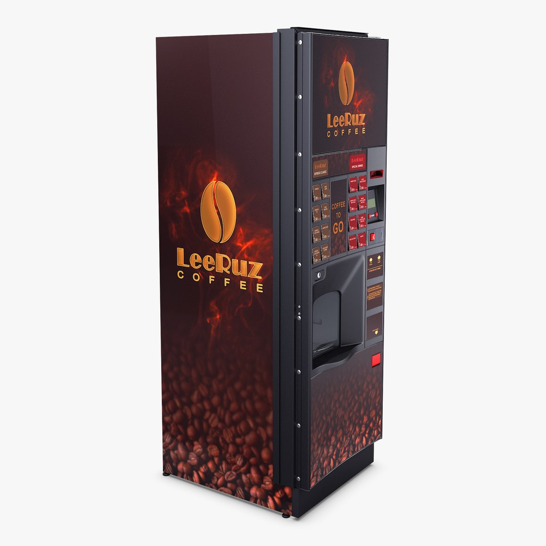 Coffee Vending Machine Luce X1 Pro ES M 1 3D Model - TurboSquid 2124048