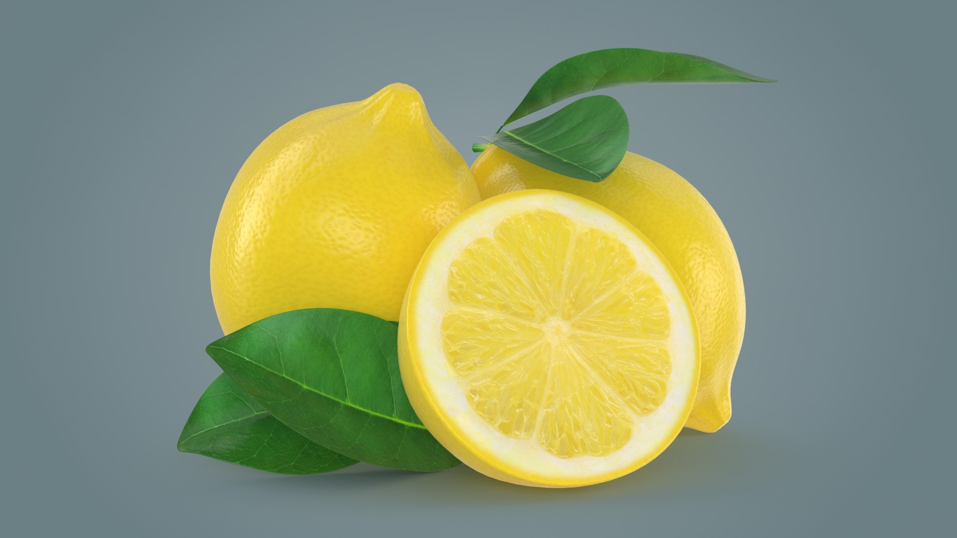Citrus Fruit Set 2 3D Model - TurboSquid 1316685