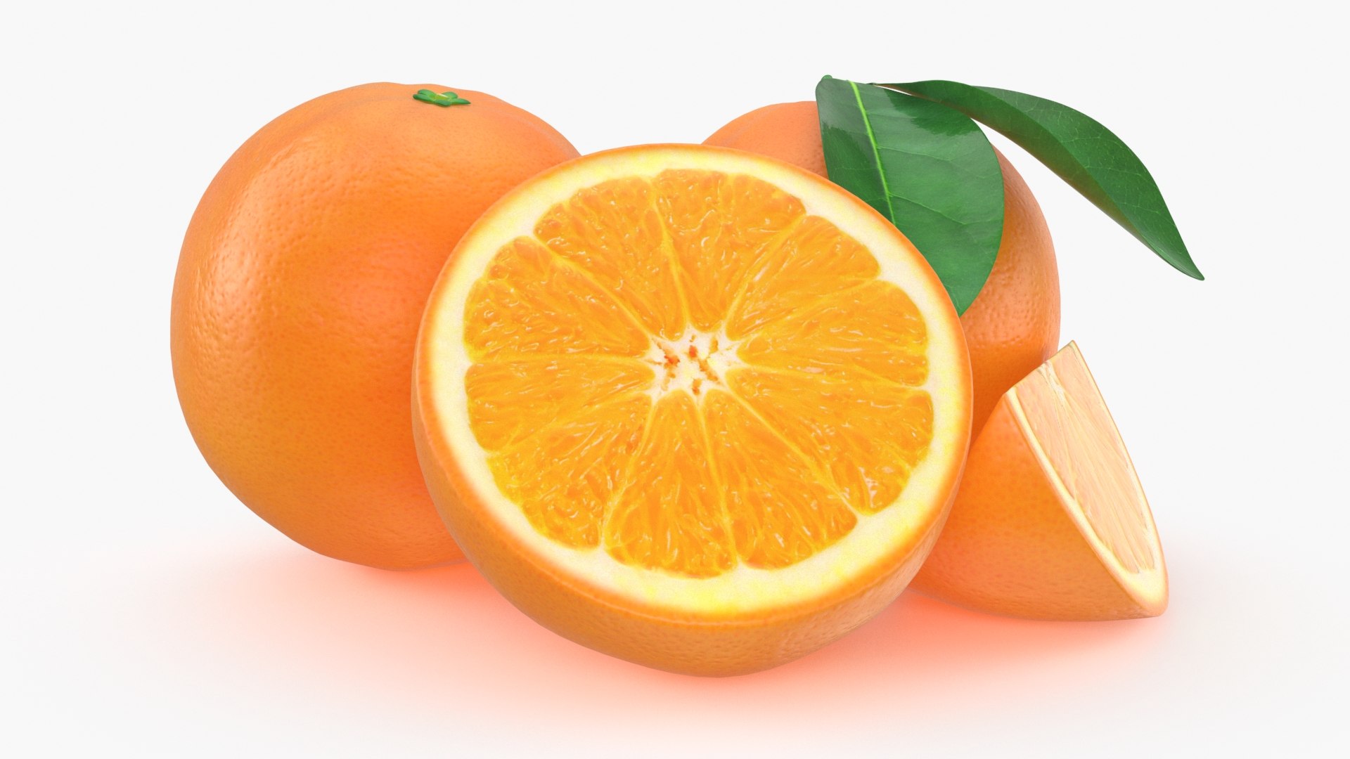 Citrus fruit set 2 3D model - TurboSquid 1316685