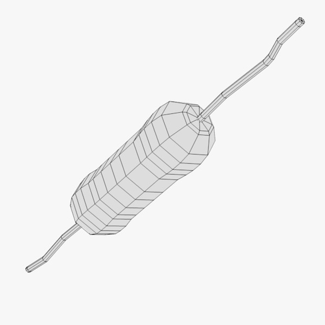 resistor 3d 3ds