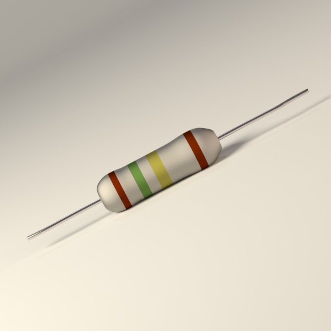 resistor 3d 3ds