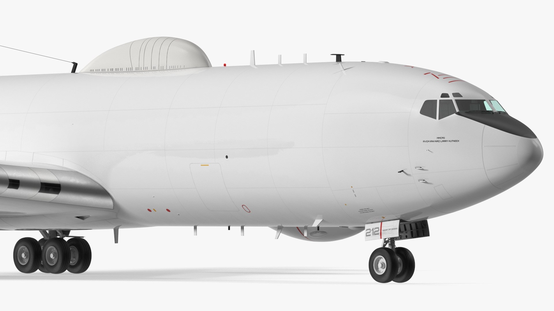 3D Model Boeing E-6 Mercury Aircraft Rigged - TurboSquid 2080788