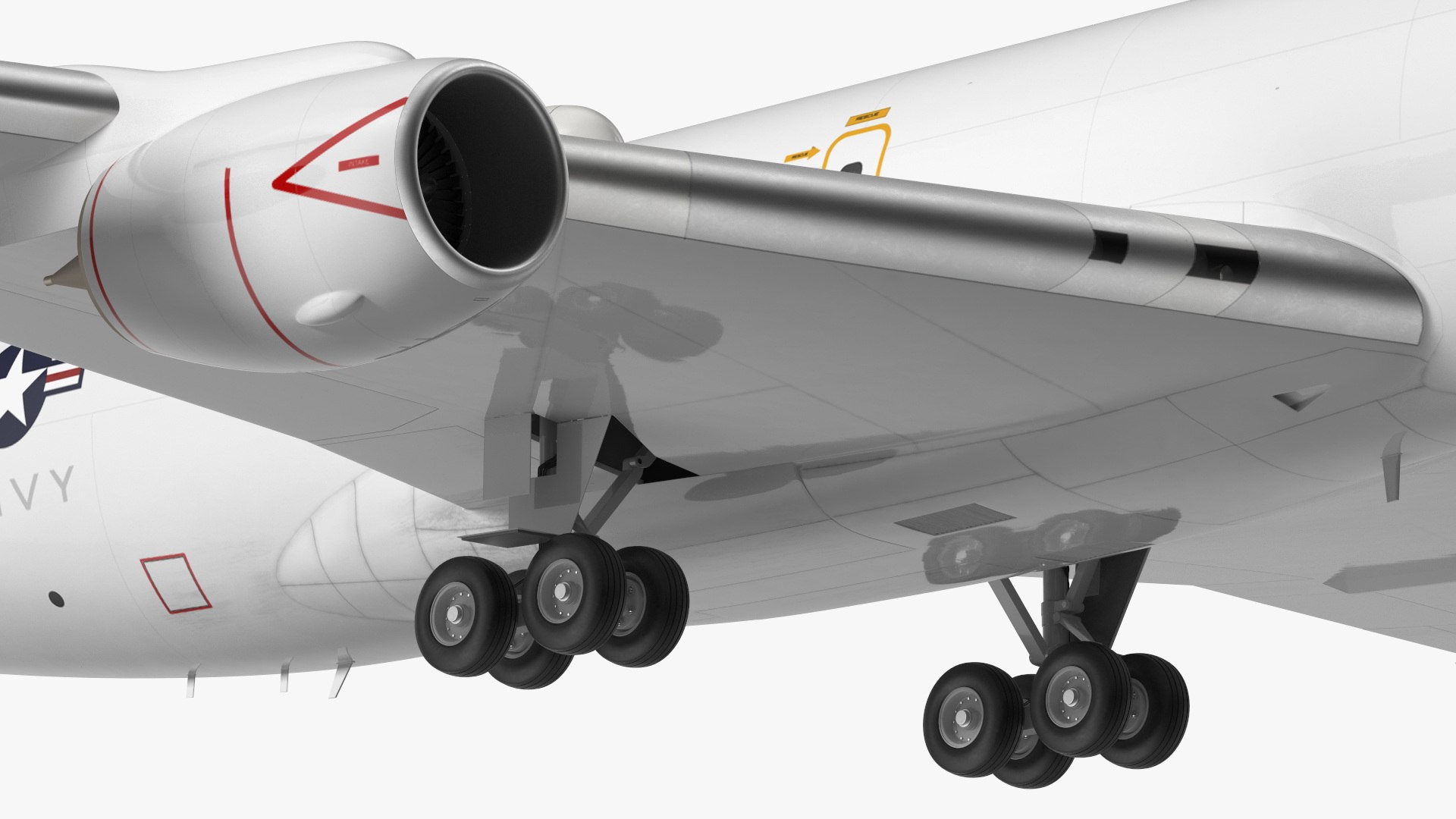 3D Model Boeing E-6 Mercury Aircraft Rigged - TurboSquid 2080788