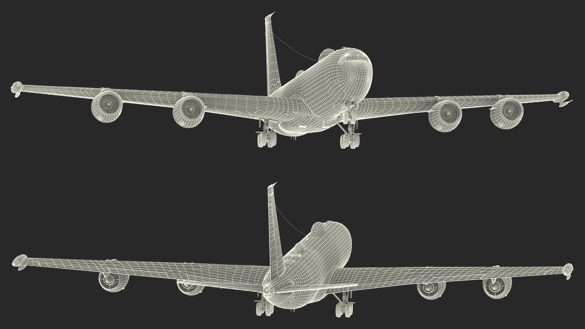 3D Model Boeing E-6 Mercury Aircraft Rigged - TurboSquid 2080788