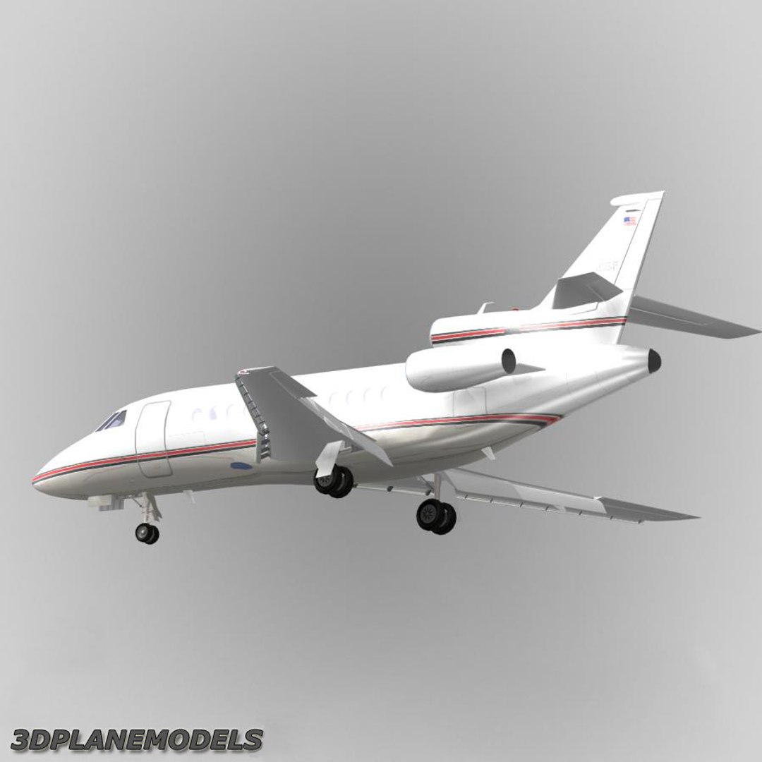 Dassault Falcon Private Livery 3d Max