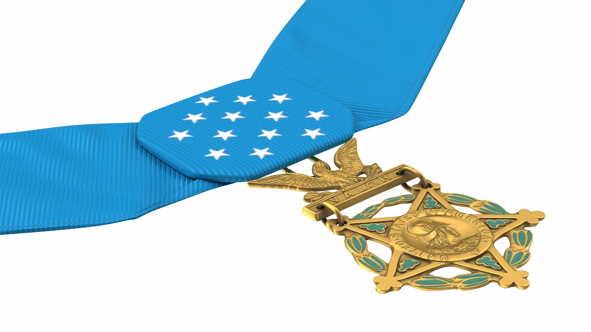 US Army Medal Of Honor 3D Model - TurboSquid 2046647