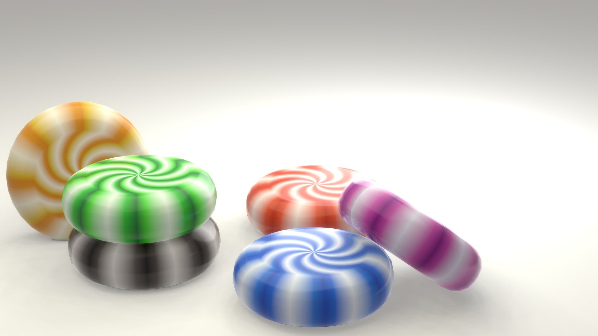 Peppermint Candy 3D Model - TurboSquid 2070086