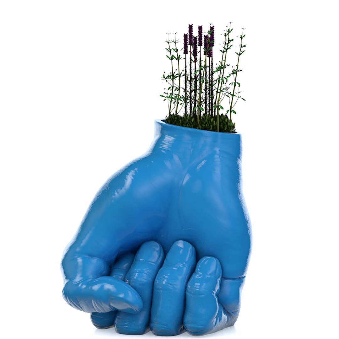 3D hand vase - TurboSquid 1547770