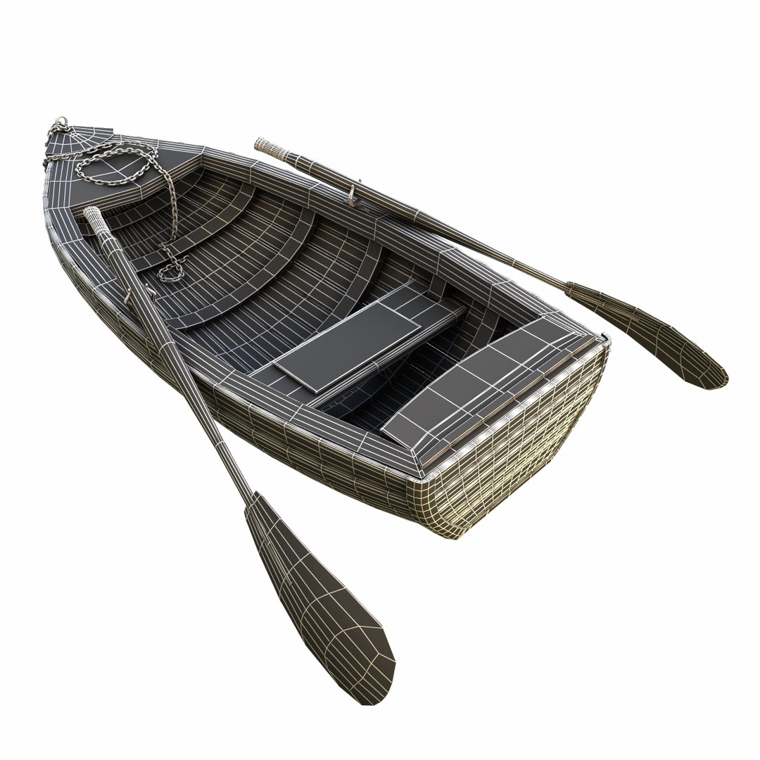 3d boat model