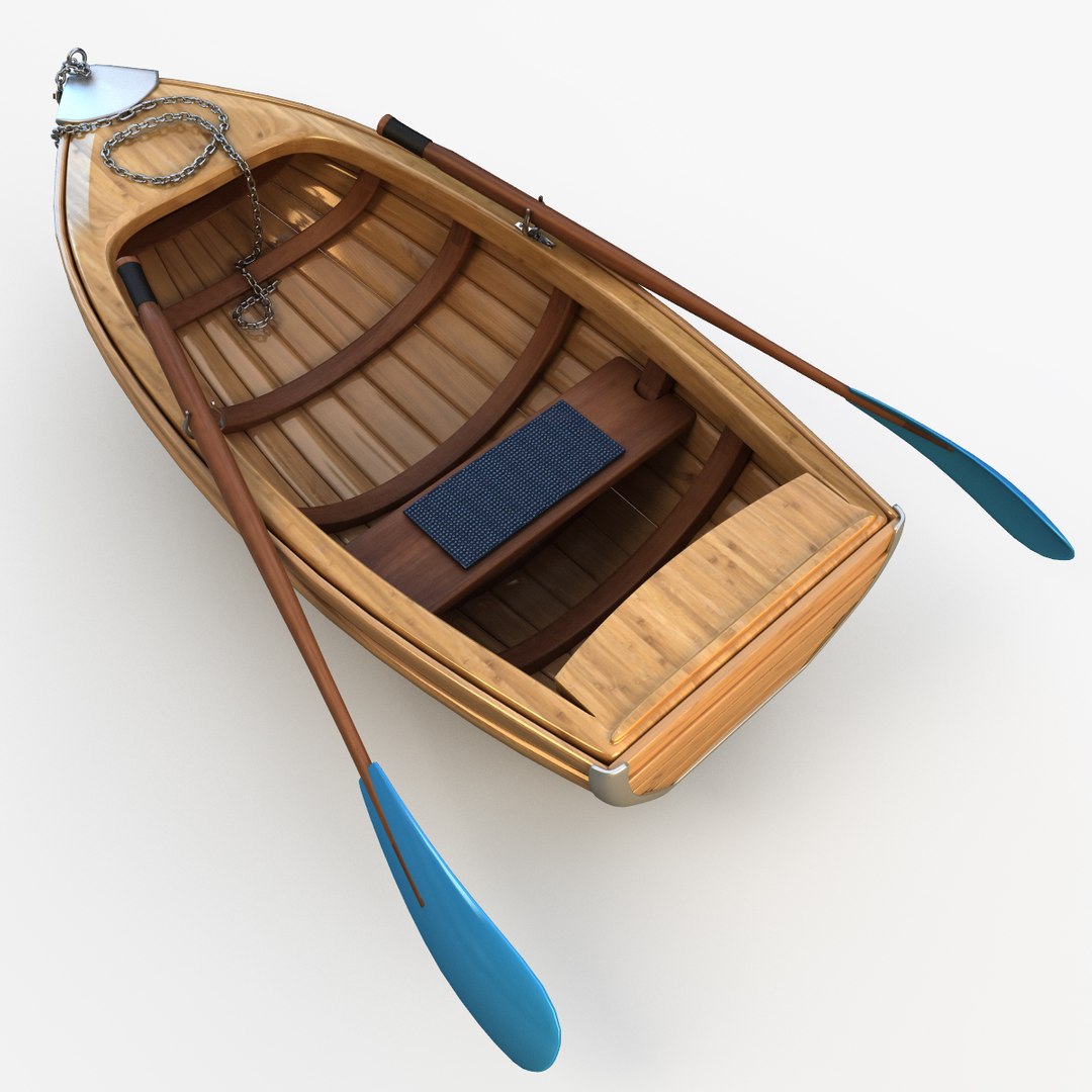 3d boat model
