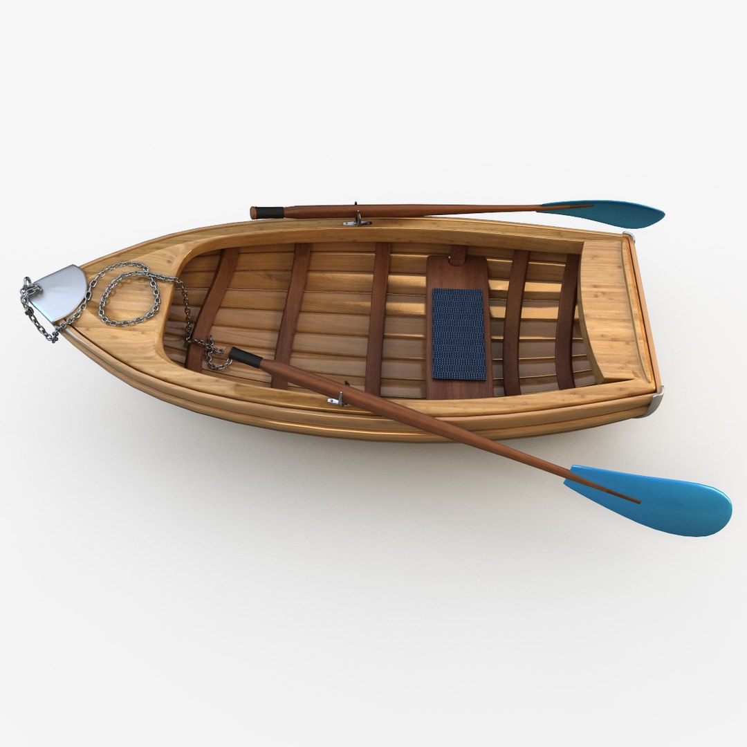 3d boat model
