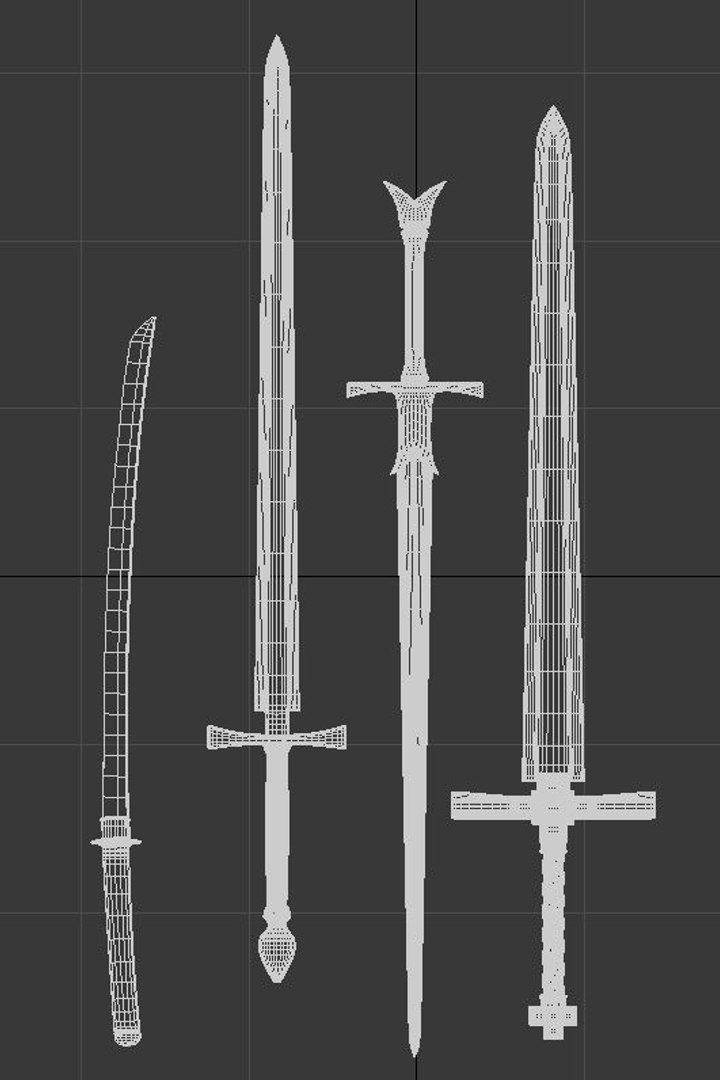 3d sword pack