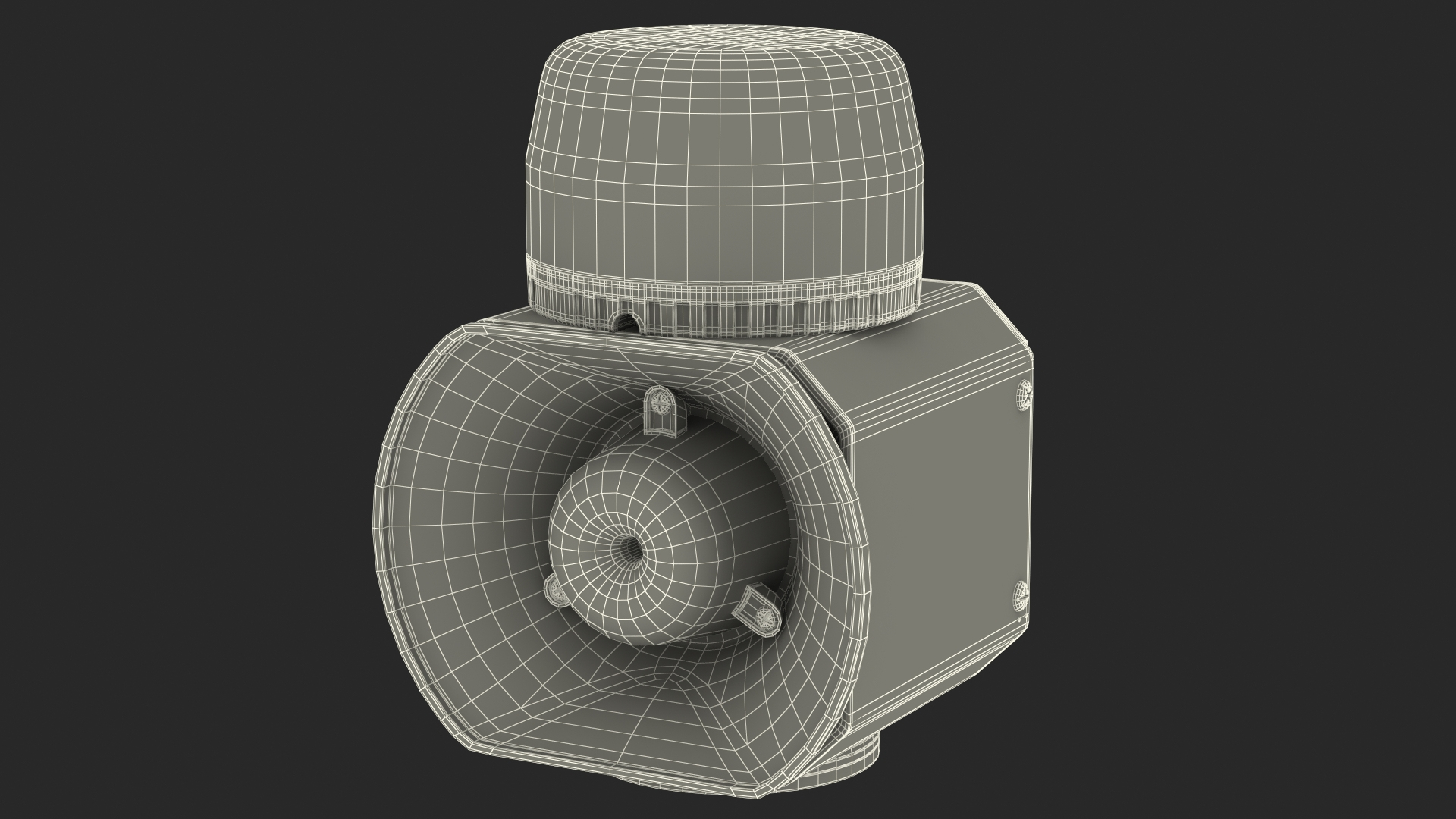3D Magnetic Emergency Siren Beacon - TurboSquid 1710057