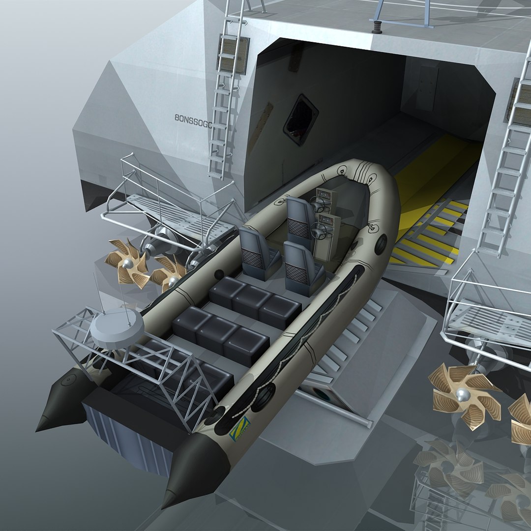 navy m80 stiletto 3d max