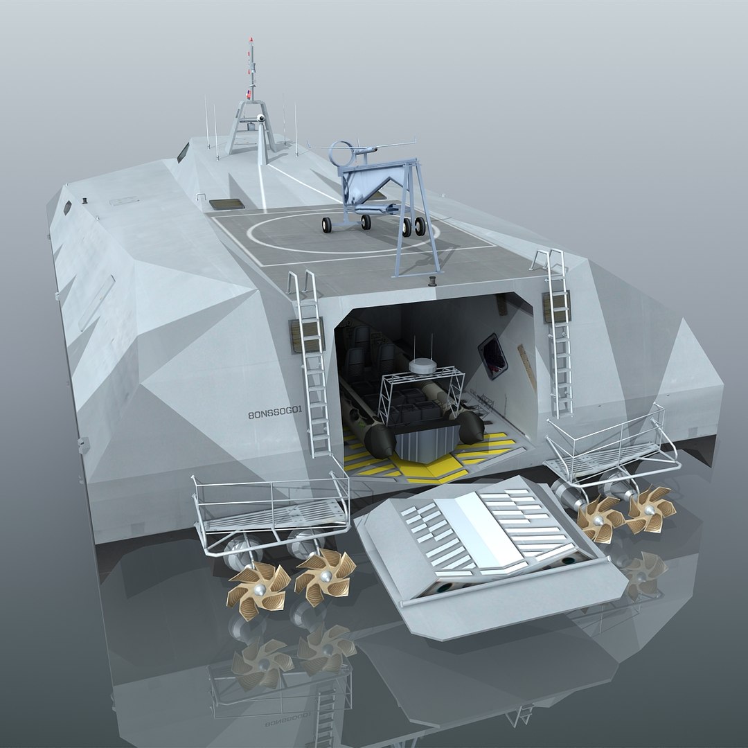 navy m80 stiletto 3d max