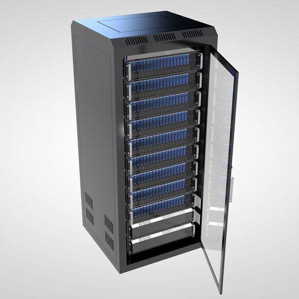 server rack 3d c4d