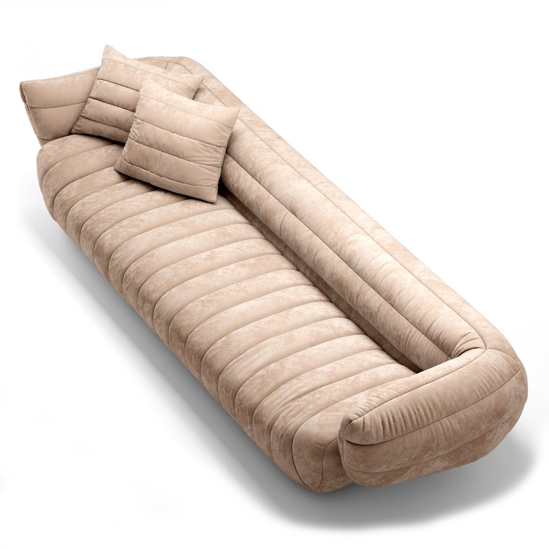 3D Model Baxter Sofa Tactile - TurboSquid 2250366
