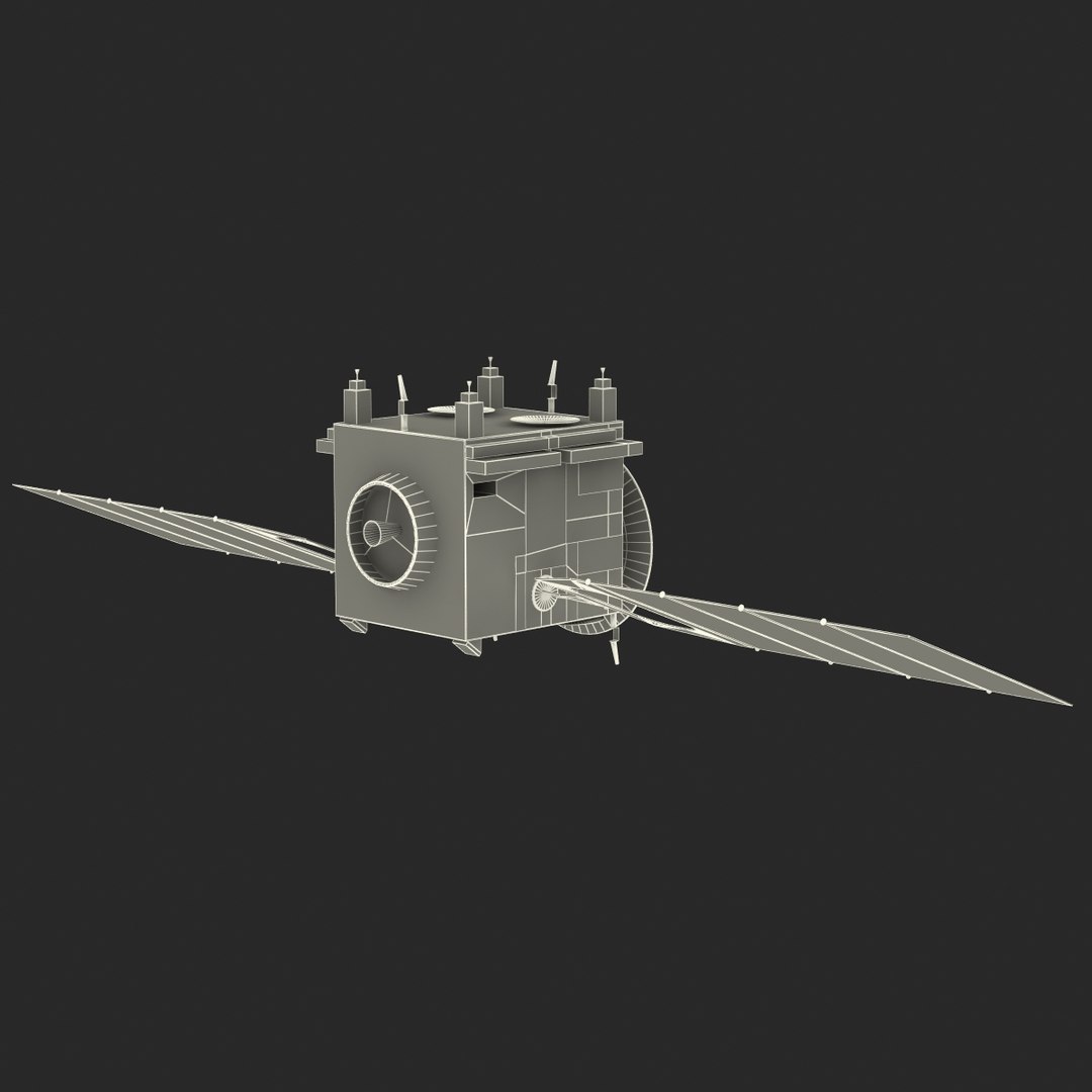 Observation Satellite 3d Max