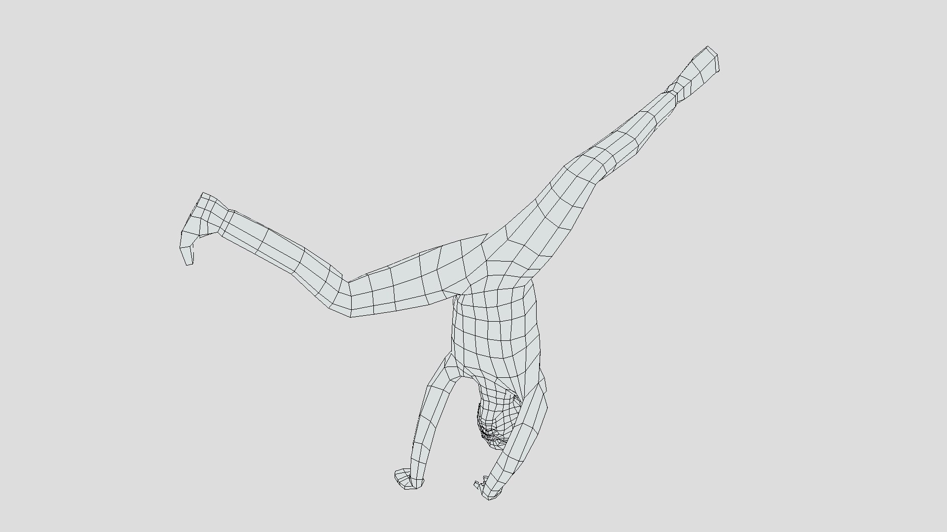 3D Low Poly Break Dance Kid Model - TurboSquid 1849239