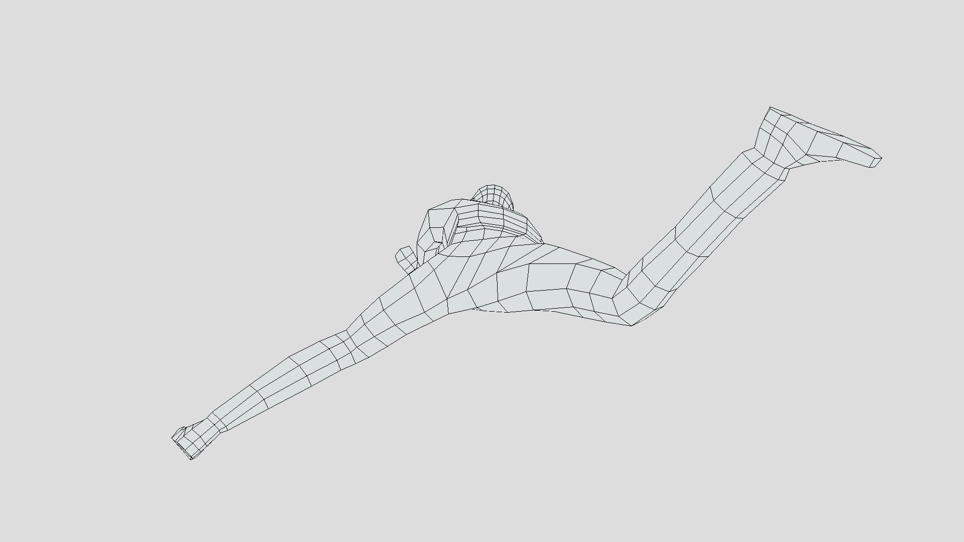 3D Low Poly Break Dance Kid Model - TurboSquid 1849239