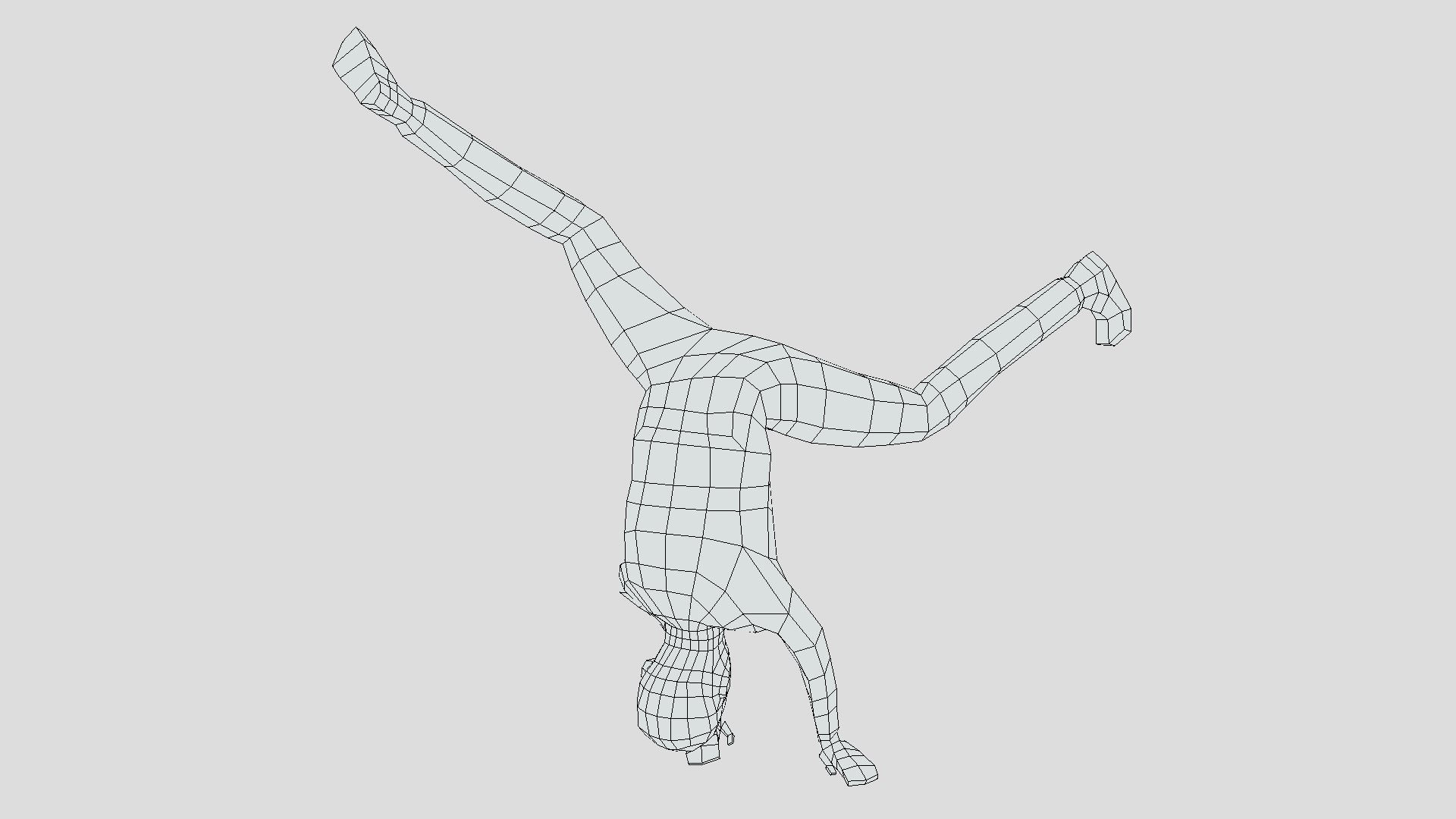3D Low Poly Break Dance Kid Model - TurboSquid 1849239