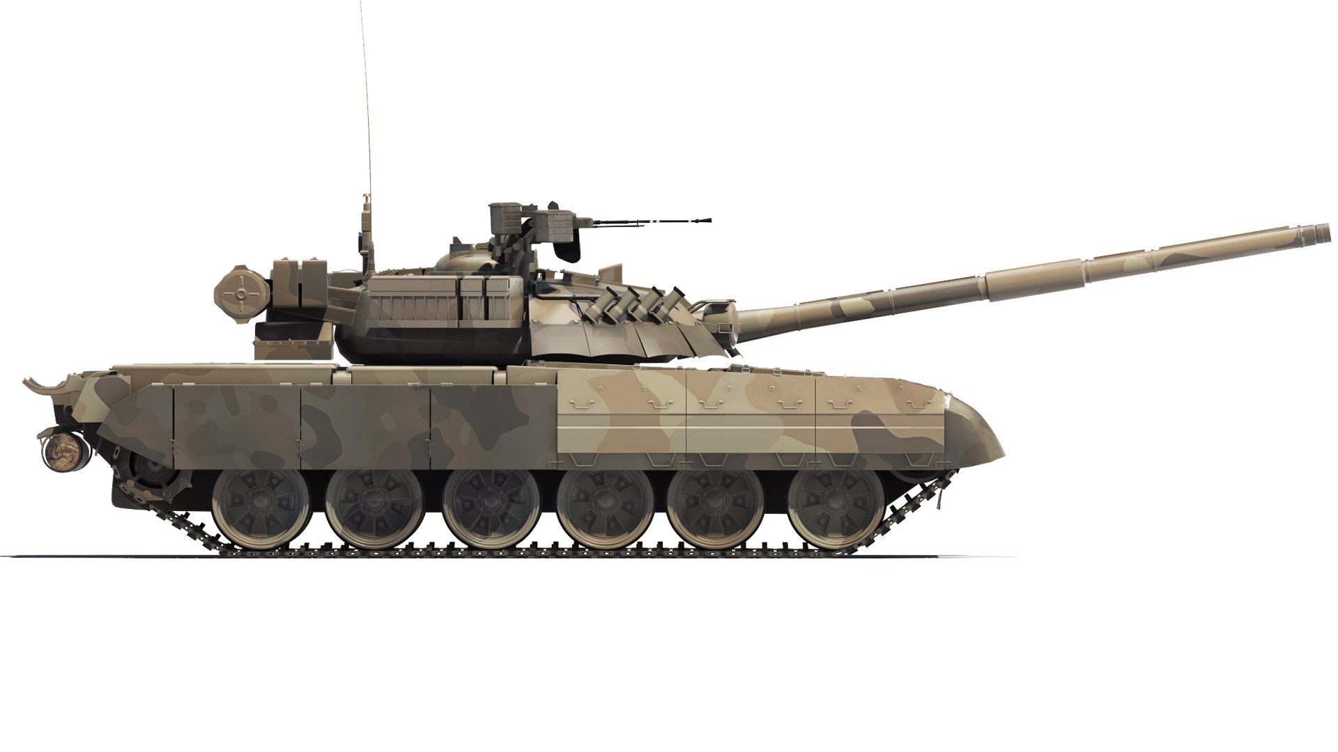Tank T-80UD 2012 3D - TurboSquid 2180283
