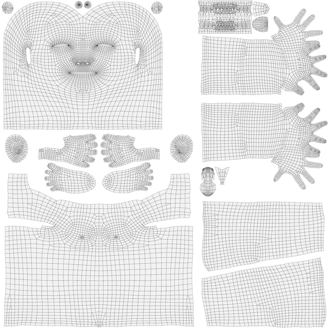 3D Liberty Ladies LowPoly American Citizen Women NPC Model With 4K ...