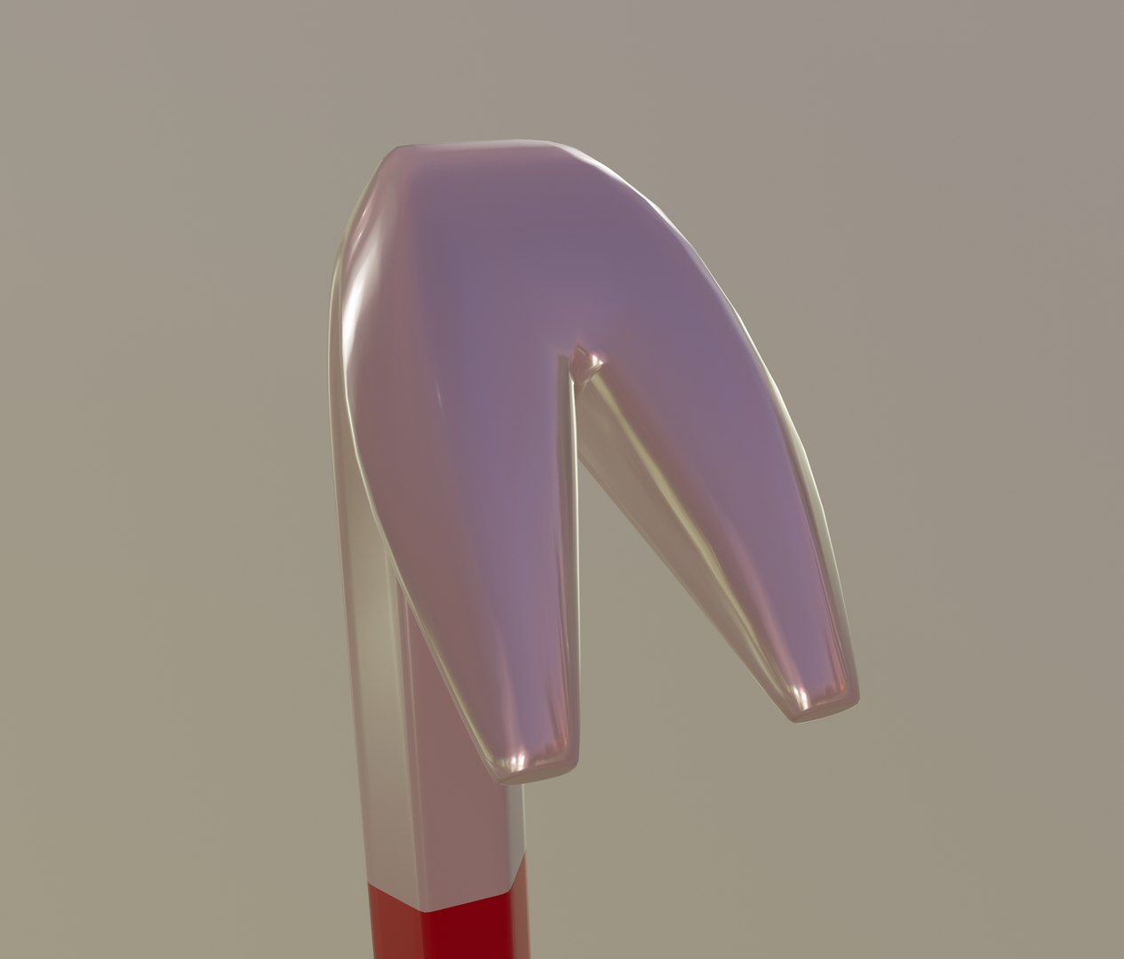 Red Crowbar 3D Model - TurboSquid 1480786