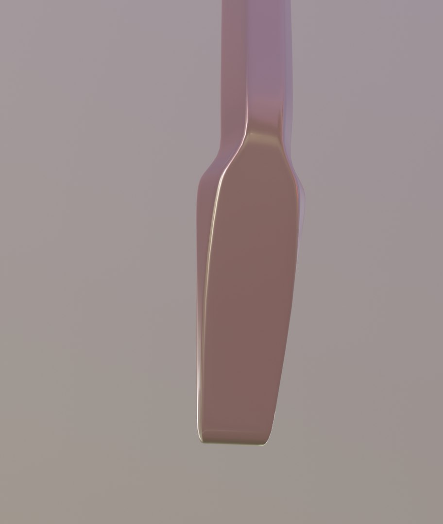 Red Crowbar 3D Model - TurboSquid 1480786