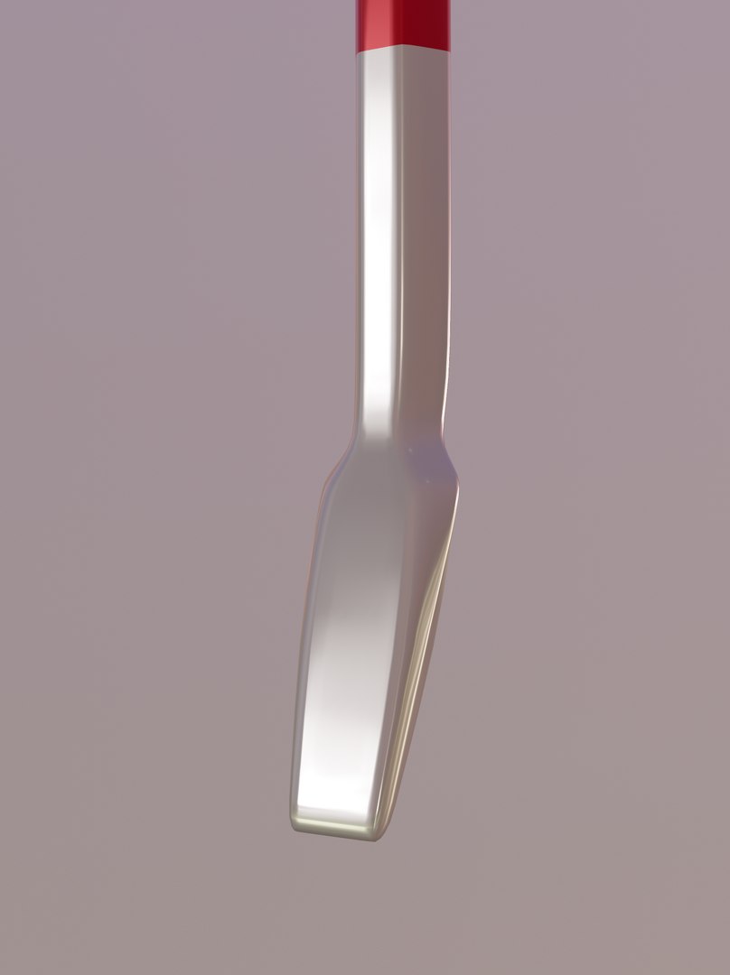 Red Crowbar 3D Model - TurboSquid 1480786