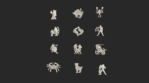 modelo 3d Signos del Zodíaco Dorado2 - TurboSquid 2108931
