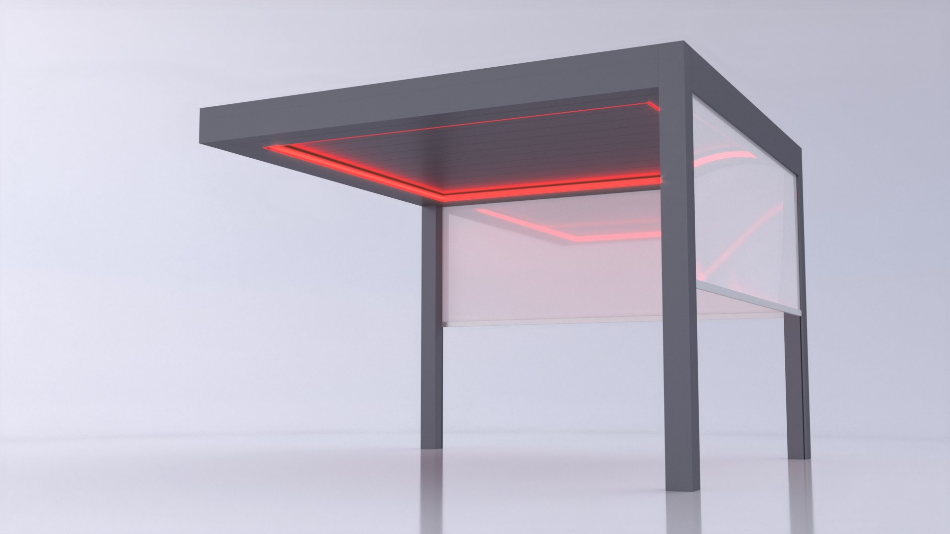 Detailed Pergola 3D Model - TurboSquid 1740220