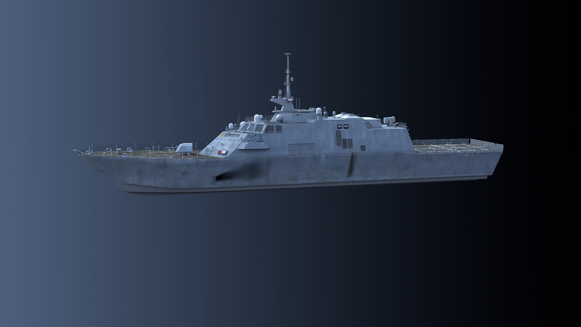 3D Model USS Freedom Ship - TurboSquid 1927078