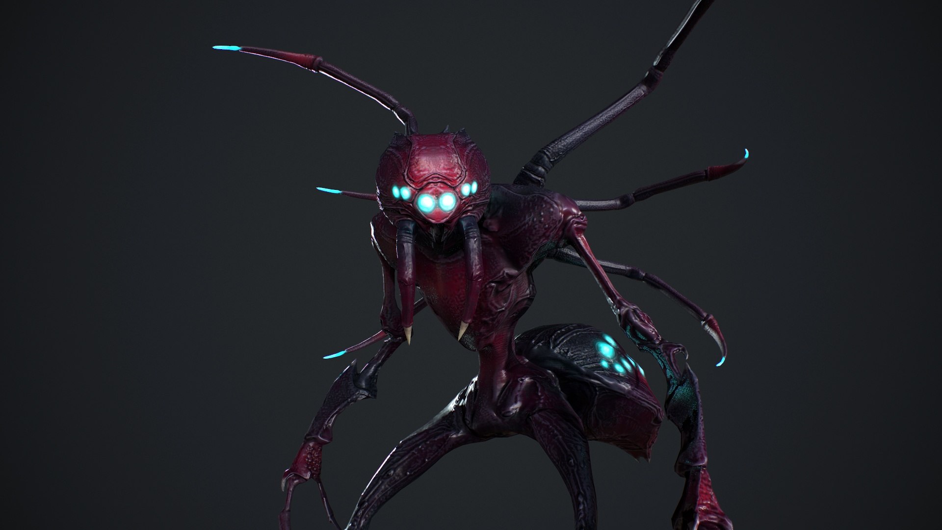 3D Spider Creature - TurboSquid 1956737