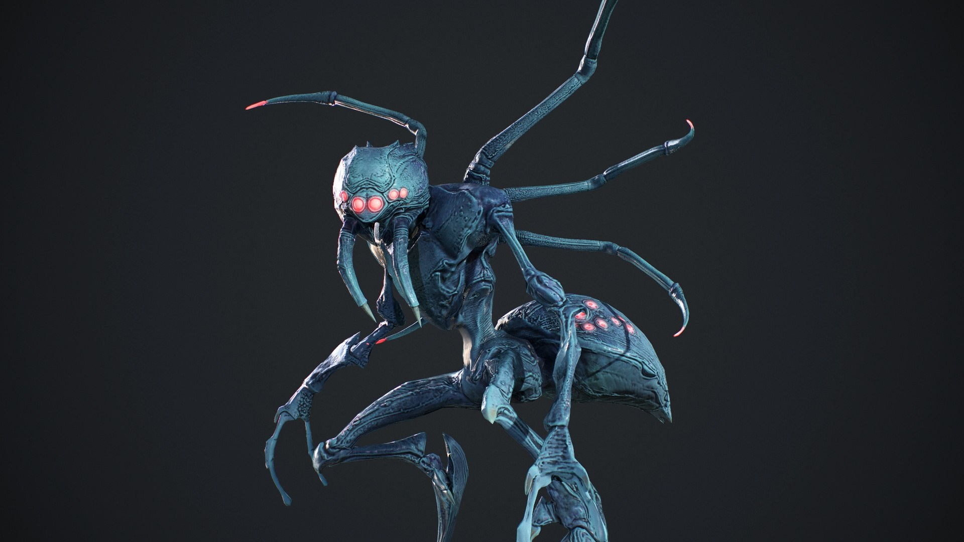 3D Spider Creature - TurboSquid 1956737