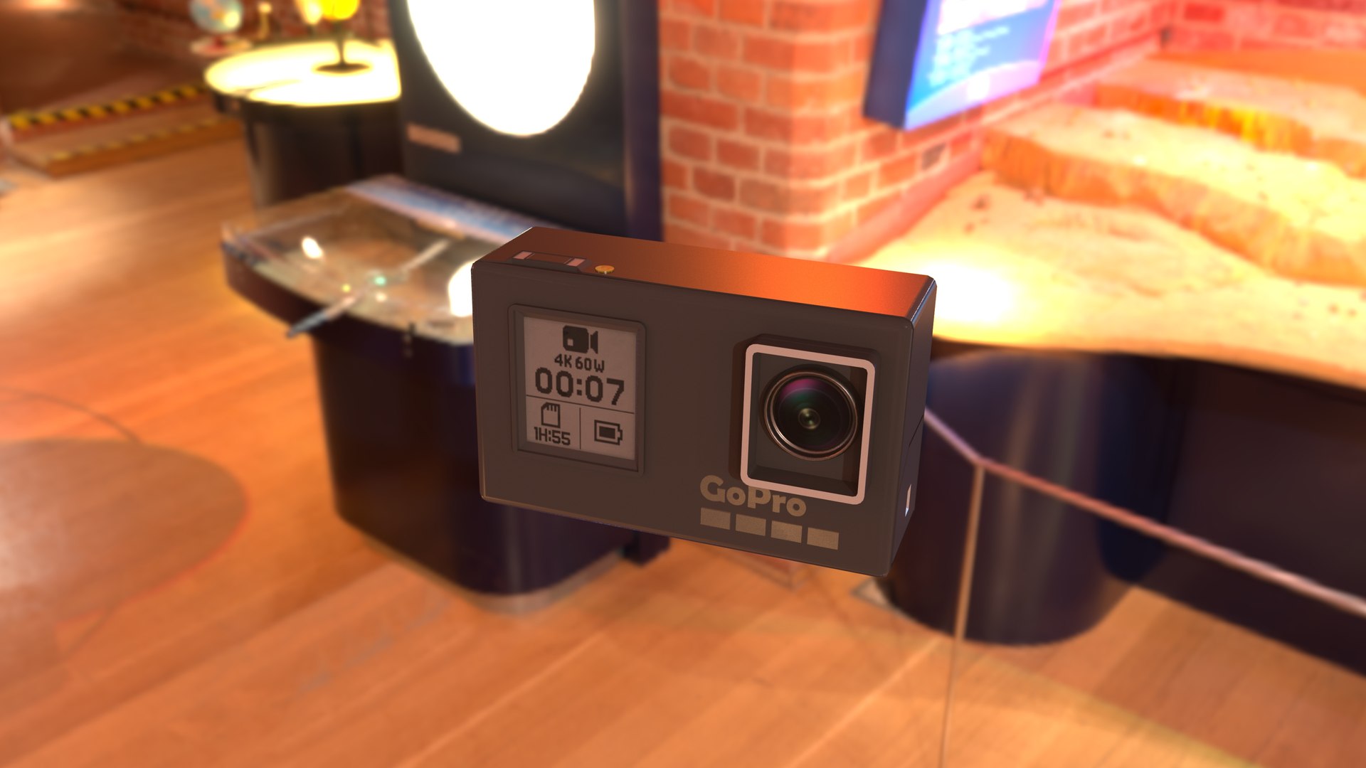 3D gopro cameras model - TurboSquid 1702347