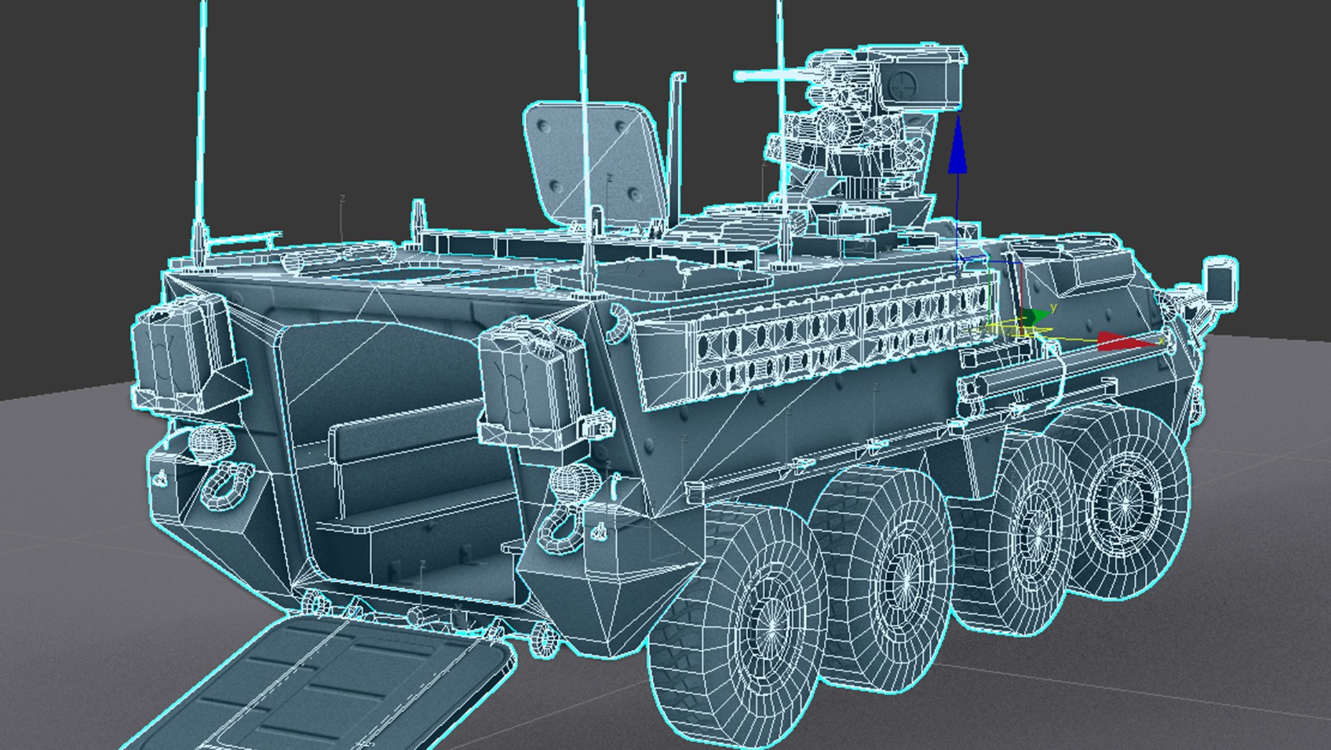 M1126 Stryker 3D Model - TurboSquid 2014658